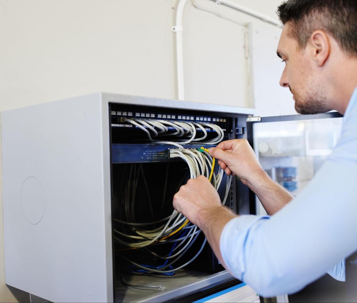 Installing Cat 6 Ethernet Cable in Modern Office Environments